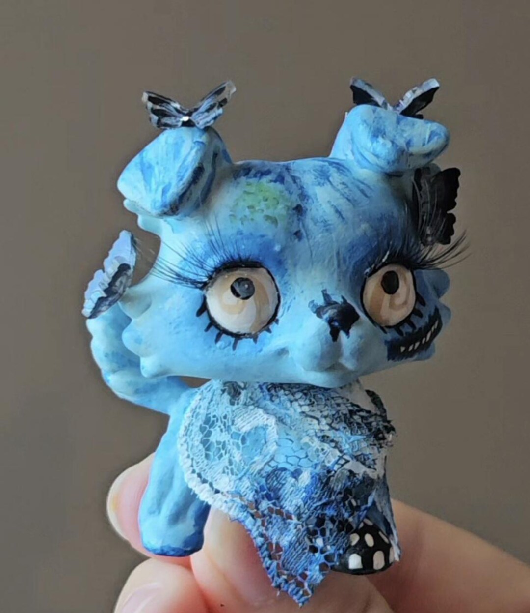 Corpse Emily Inspired Custom LPS Collie - Etsy