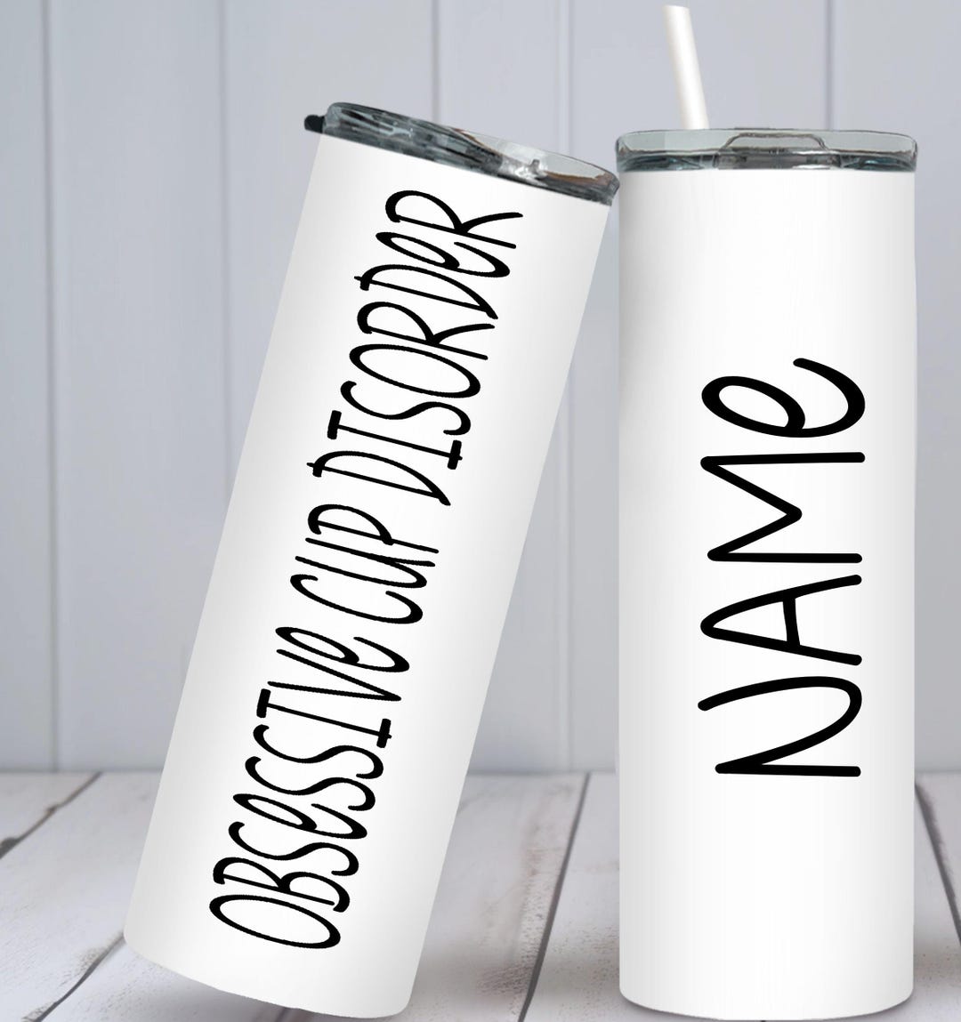 Obsessive Cup Disorder Tumbler With Name ,OCD Tumbler 40oz Tumbler ...