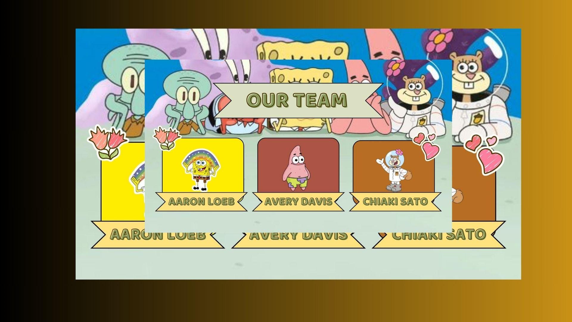 20 Canva Customizable Slide Presentation Template Cartoon Spongebob ...