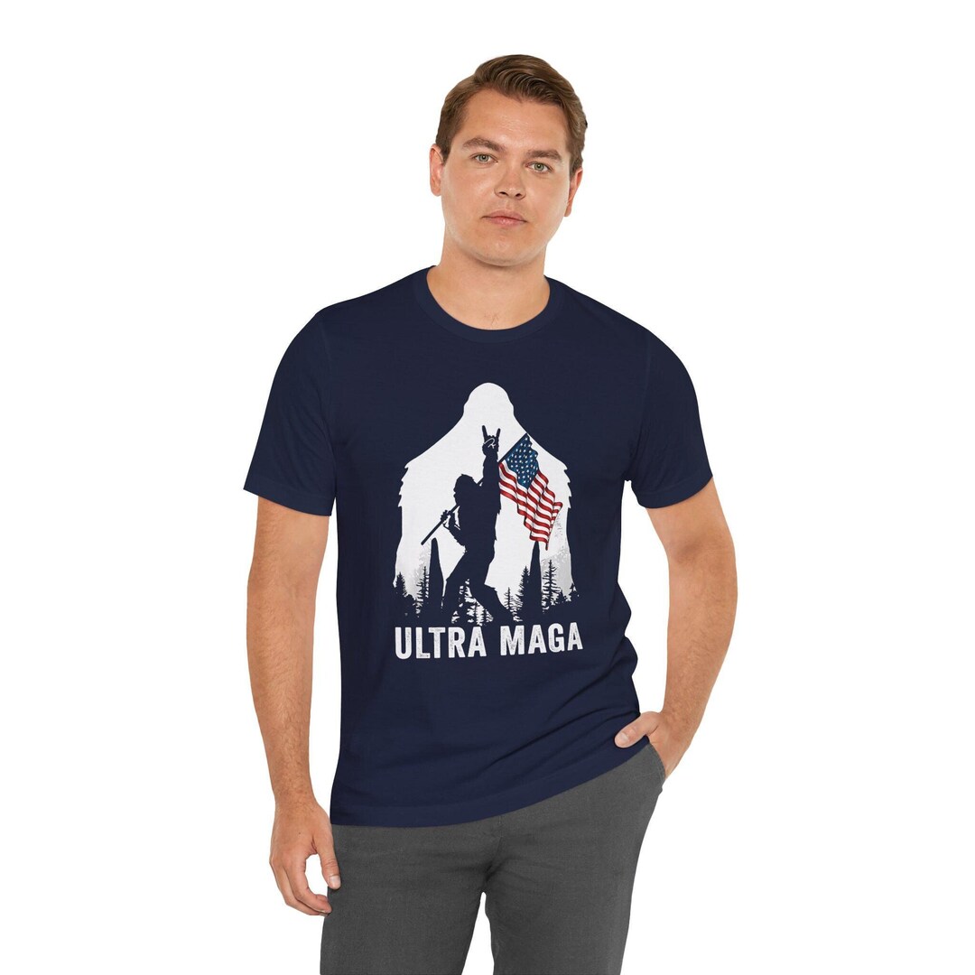 Ultra MAGA Unisex Shirt, Bigfoot MAGA Shirt, Freedom, Patriots, America ...