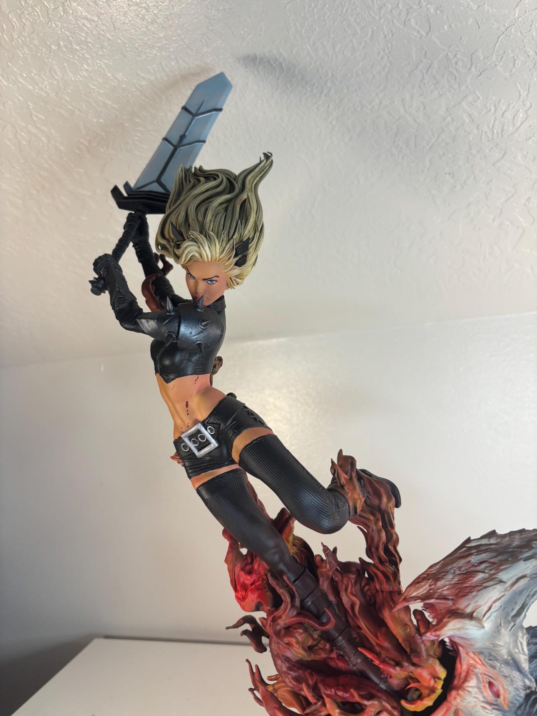 2 FEET TALL - Custom Printed Magik Xmen New Mutants Hand Painted Statue ...