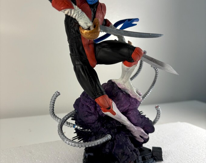 Nightcrawler X-men Statue Hand Painted - Etsy