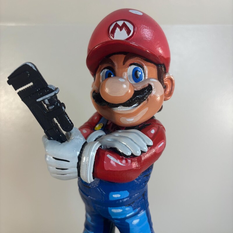Super Mario Statues - Etsy