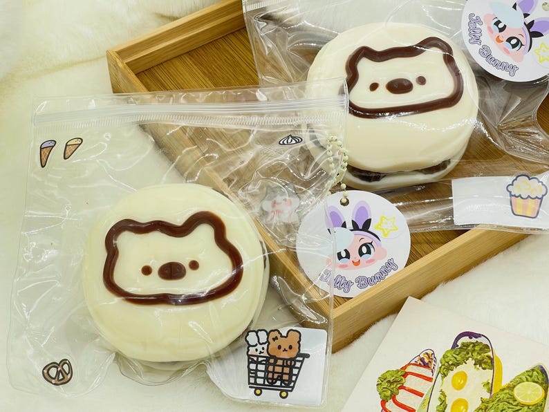 Piggy Choco-pie Taba Squishy Fidget Toy Stress Reliever Squeezable ...