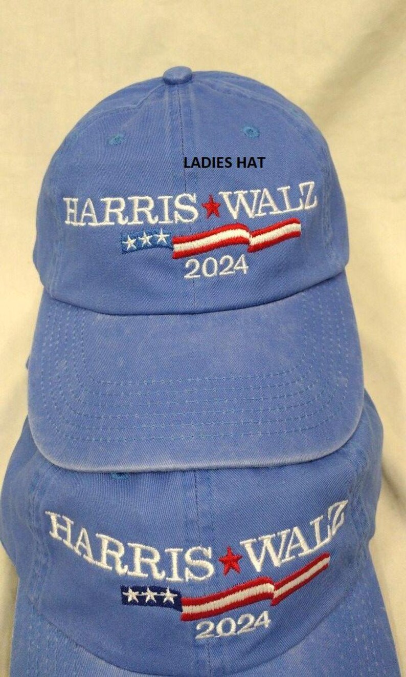 HARRIS WALZ 2024 Harris Walz Lady Hat Harris Hat Democratic Party Hat ...
