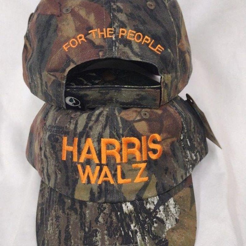 Harris Walz Camo Hat - Etsy