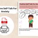 Digital Download of This Positive Self-talk for Anxiety Worksheet ...