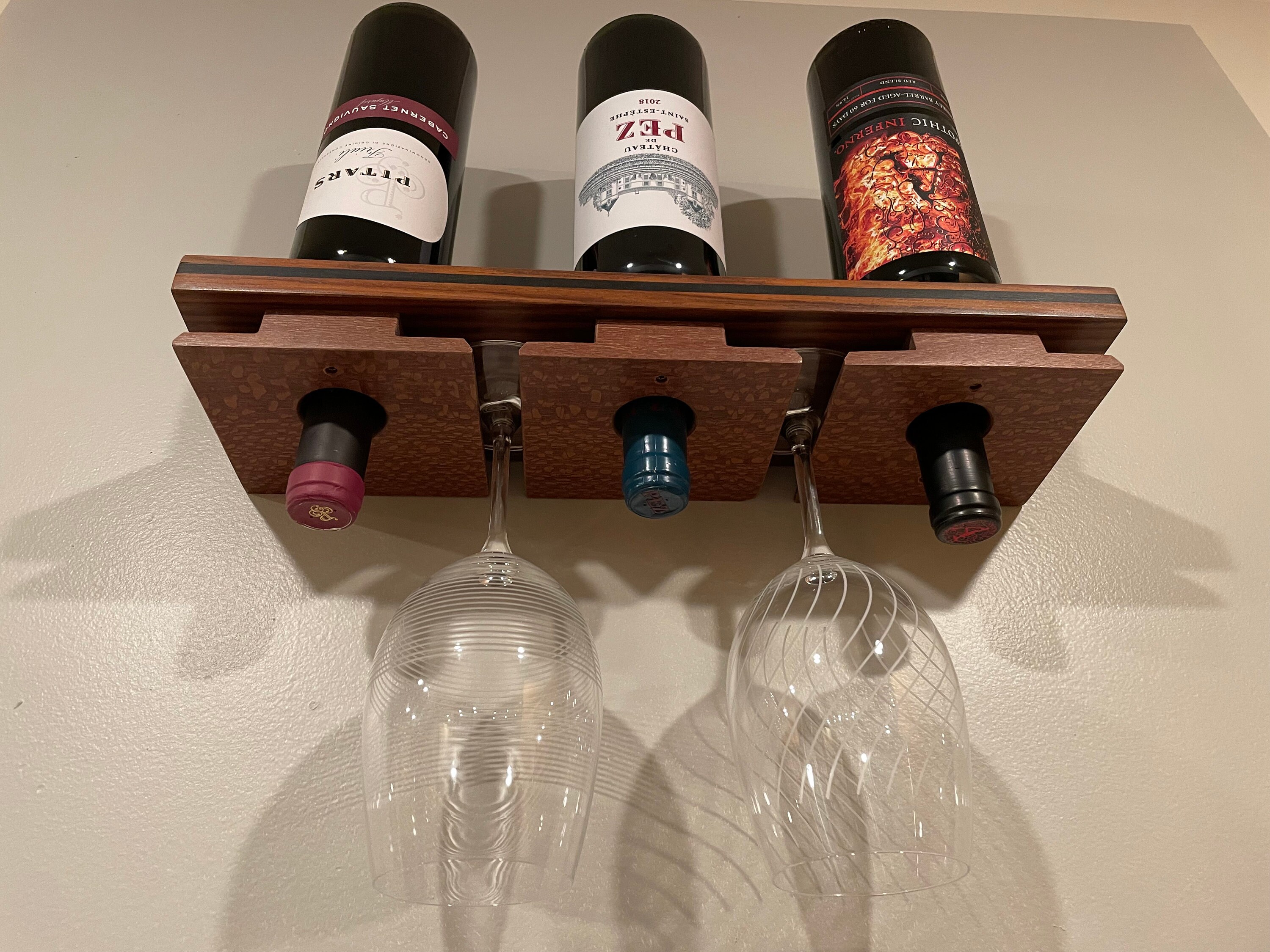 Floating Wine Rack - Etsy