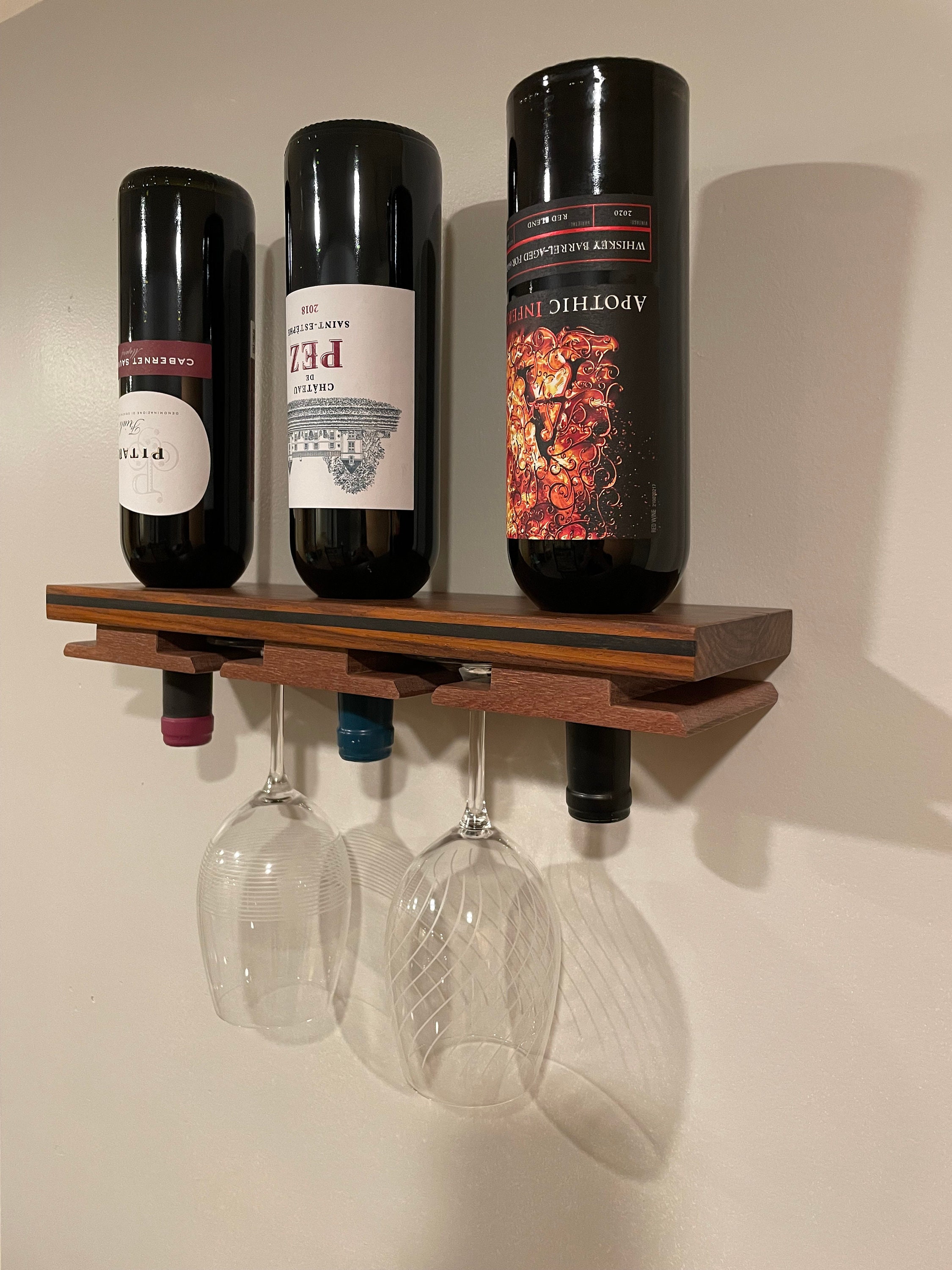 Floating Wine Rack - Etsy