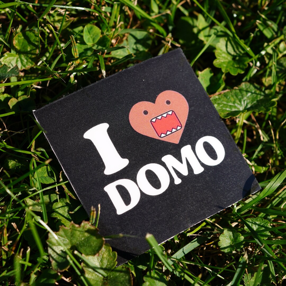 I HEART DOMO Sticker Domo Nostalgia Grunge Theme Internet Nostalgia Y2K ...