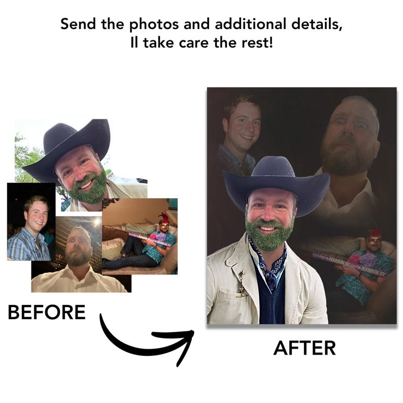 Custom Olan Mills Inspired From Photos, Olan Mills Poster Design ...