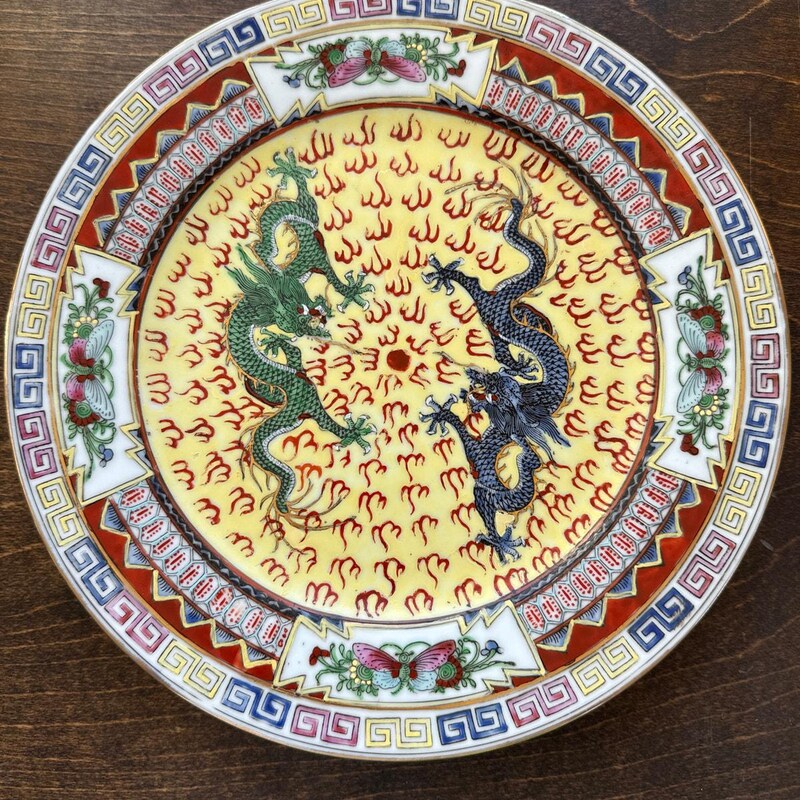 Dragon Plates - Etsy