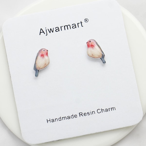 Resin Robin Pendant - Etsy