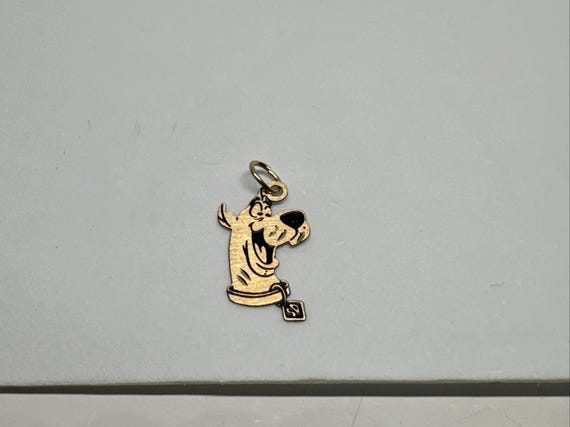 10k Gold Scooby Doo Hanna Barbera Charm Pendant Dog F… - Gem