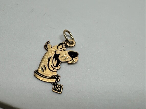 10k Gold Scooby Doo Hanna Barbera Charm Pendant Dog F… - Gem