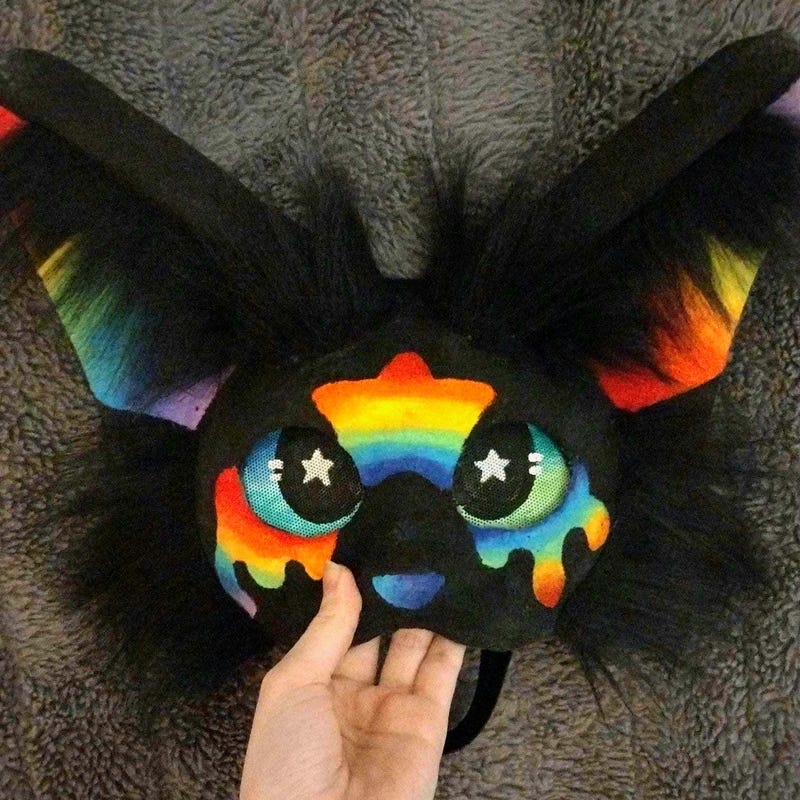 Rainbow Cat Therian - Etsy