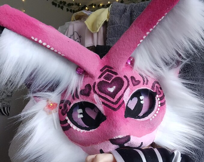 HQ Sugary Love Tabby Therian Cat Mask || Lined + Padded - Etsy