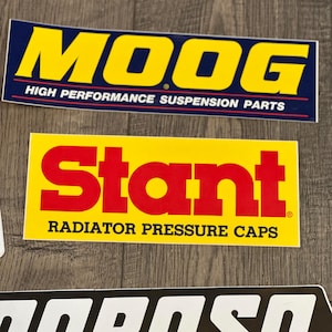 Various Retro Racing Decals | Vinyl Sticker Pack - Etsy