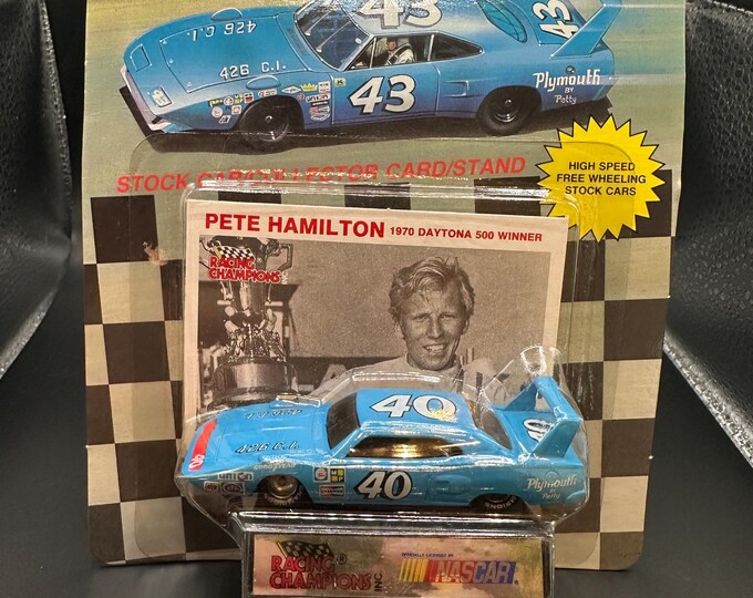 Racing Champions NASCAR Racing Superstars Pete Hamilton #40 Plymouth ...
