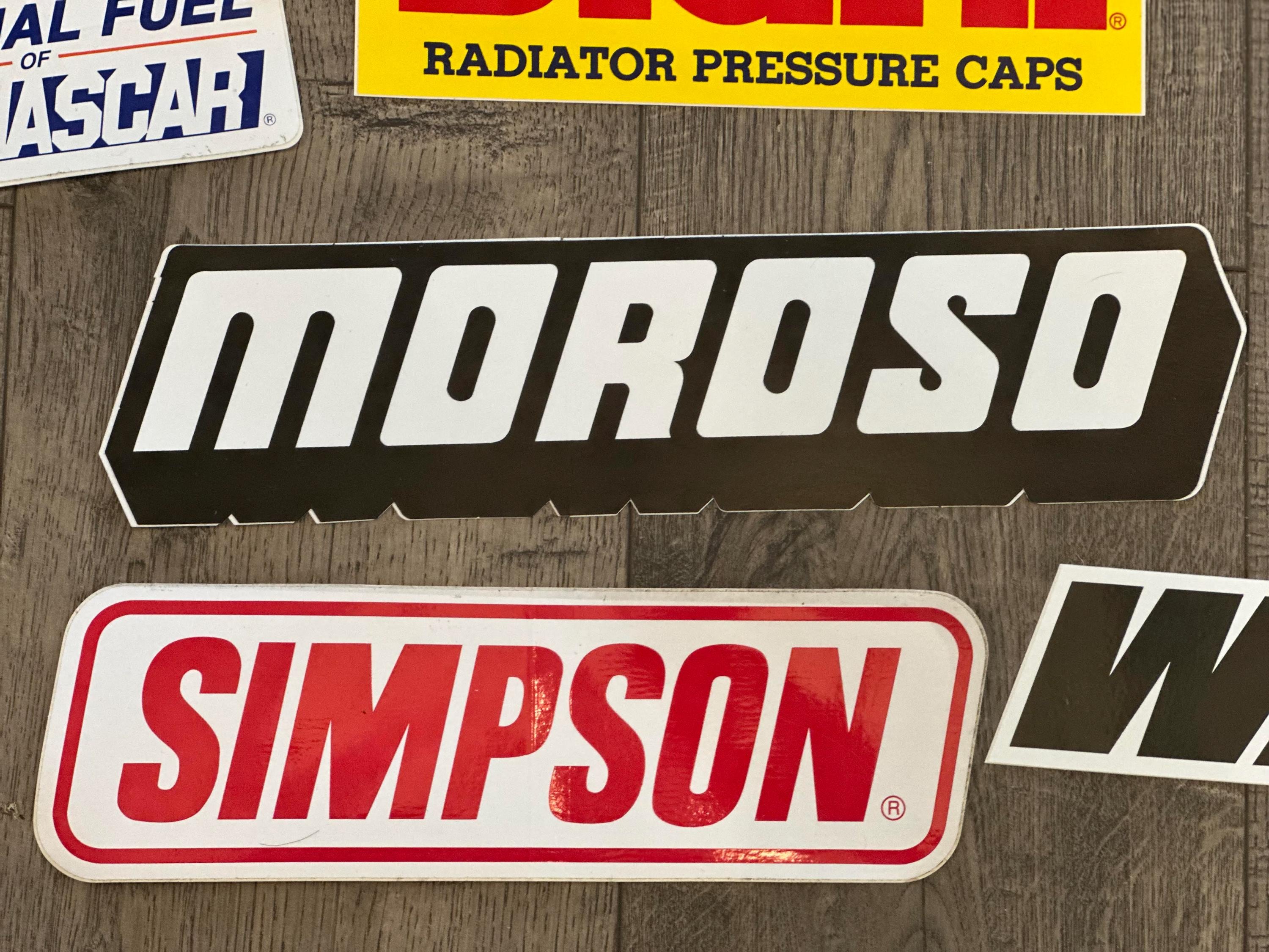 Various Retro Racing Decals | Vinyl Sticker Pack - Etsy