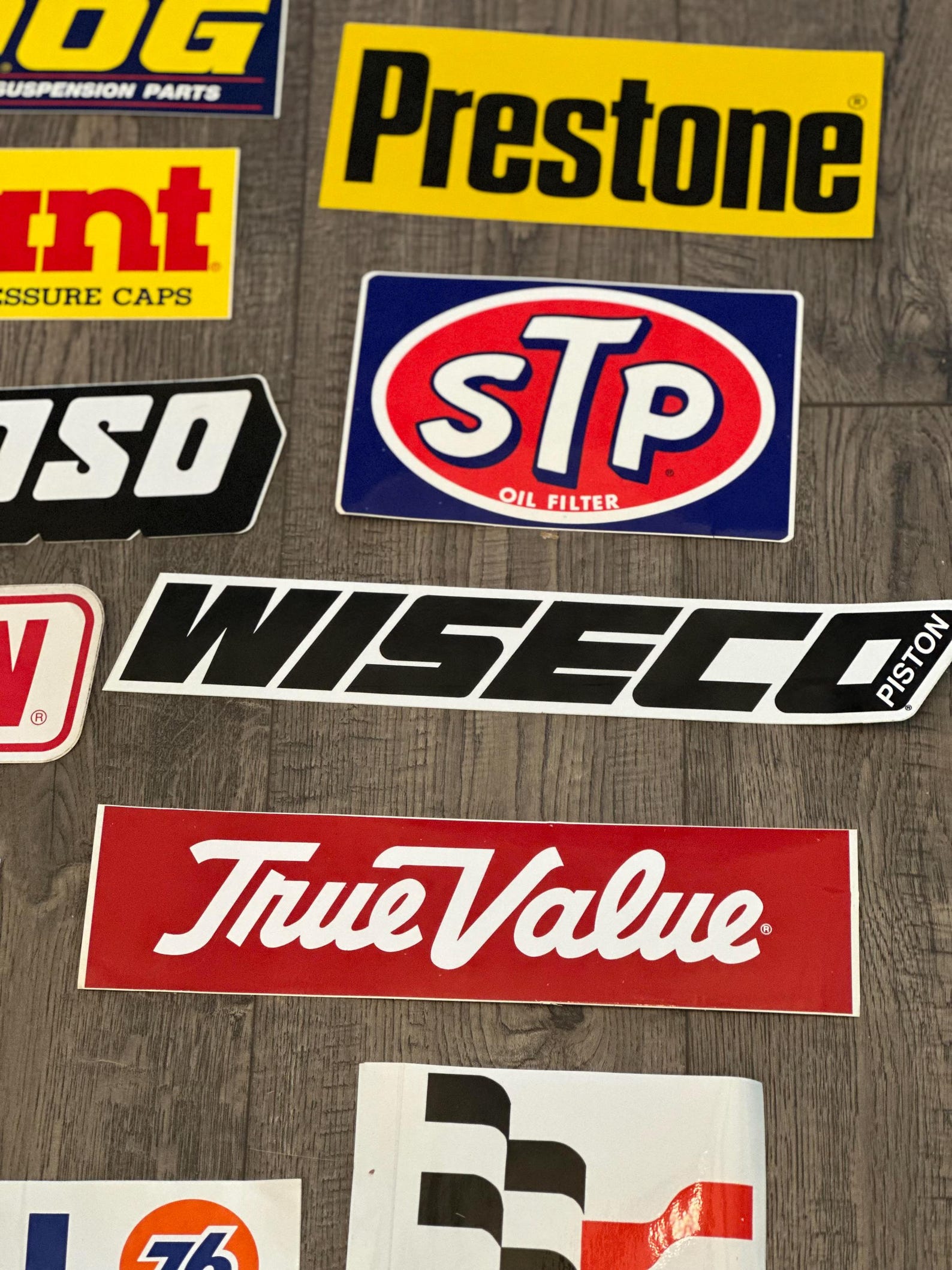 Various Retro Racing Decals | Vinyl Sticker Pack - Etsy