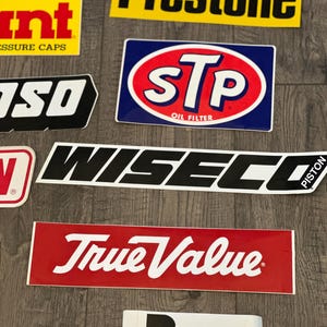 Various Retro Racing Decals | Vinyl Sticker Pack - Etsy
