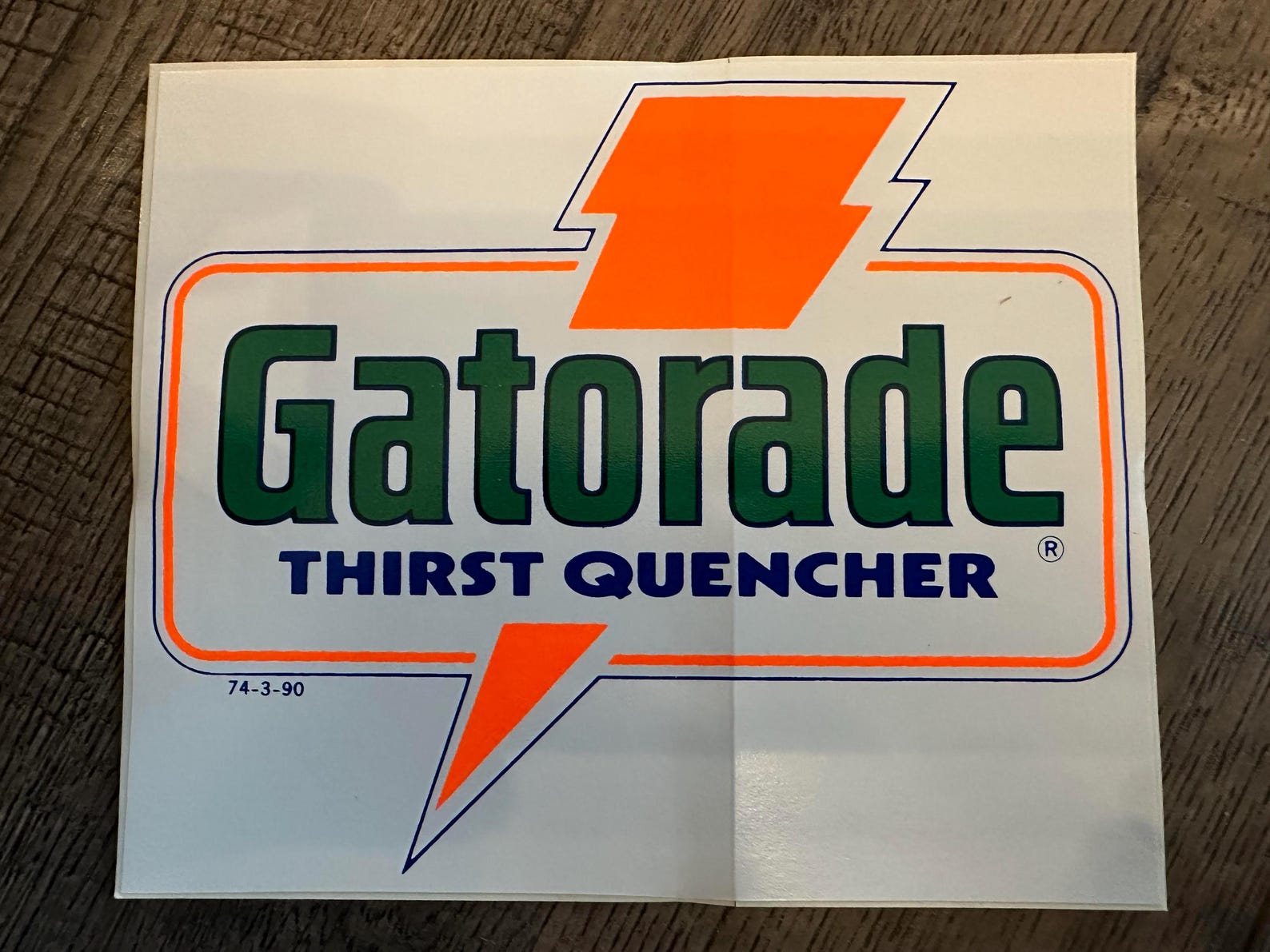 Retro Gatorade Sticker | Vintage Decal - Etsy