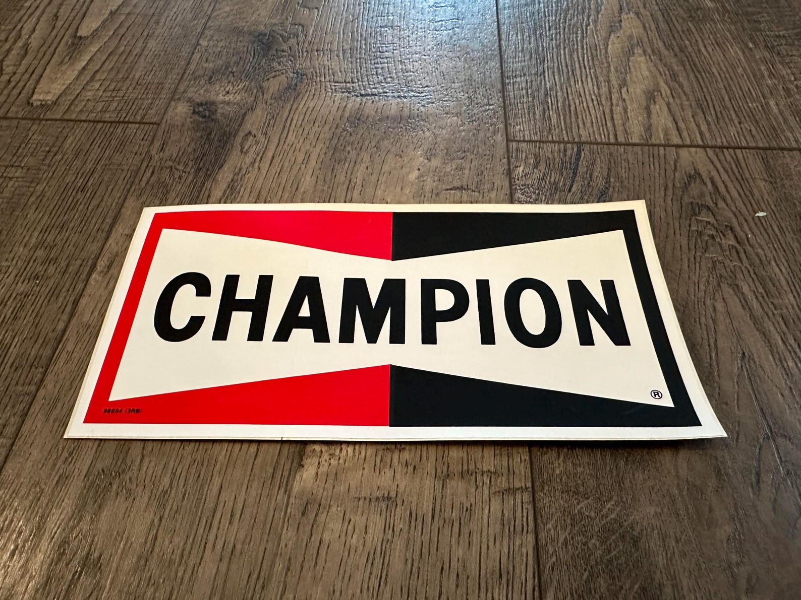 Retro Champion Sticker | Vintage Racing Decal - Etsy