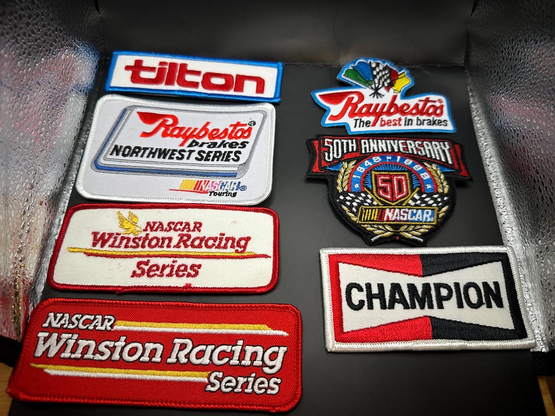 Vintage Nascar Racing Patches | Retro Racing Patches - Etsy