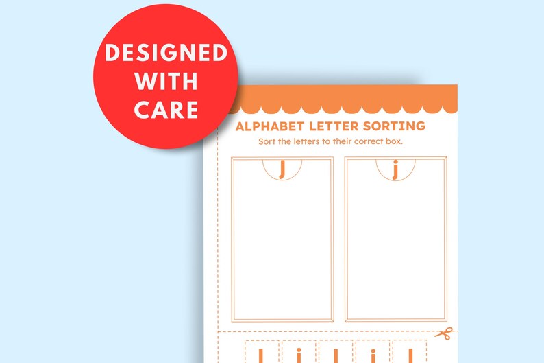 Printable Alphabet Cutouts - Letter Recognition -cut and Paste Activity ...