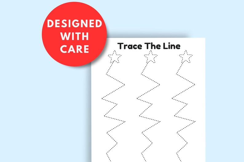 Printable Tracing and Coloring Pages for Kids Fun Educational ...