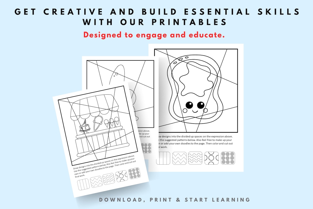 How to Draw Pop Art Style Expression | Creative Coloring Activity for ...
