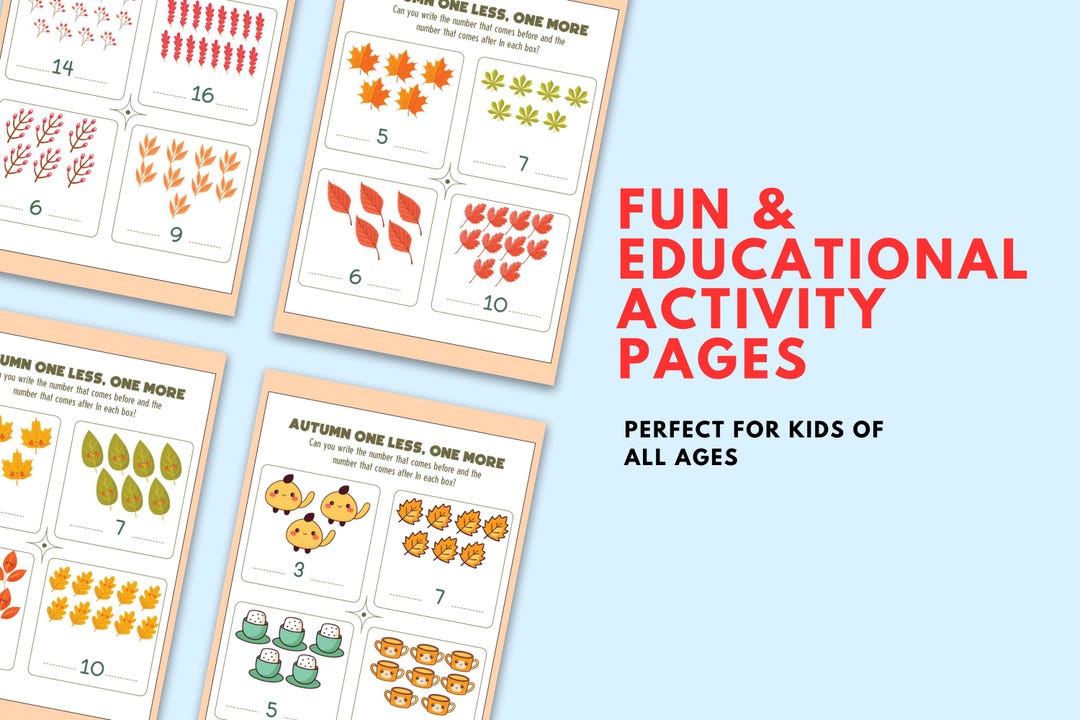 Autumn Cut-out and Paste Activity Pack | Printable Fall Craft for Kids ...