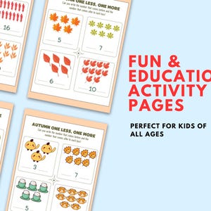 Autumn Cut-out and Paste Activity Pack | Printable Fall Craft for Kids ...