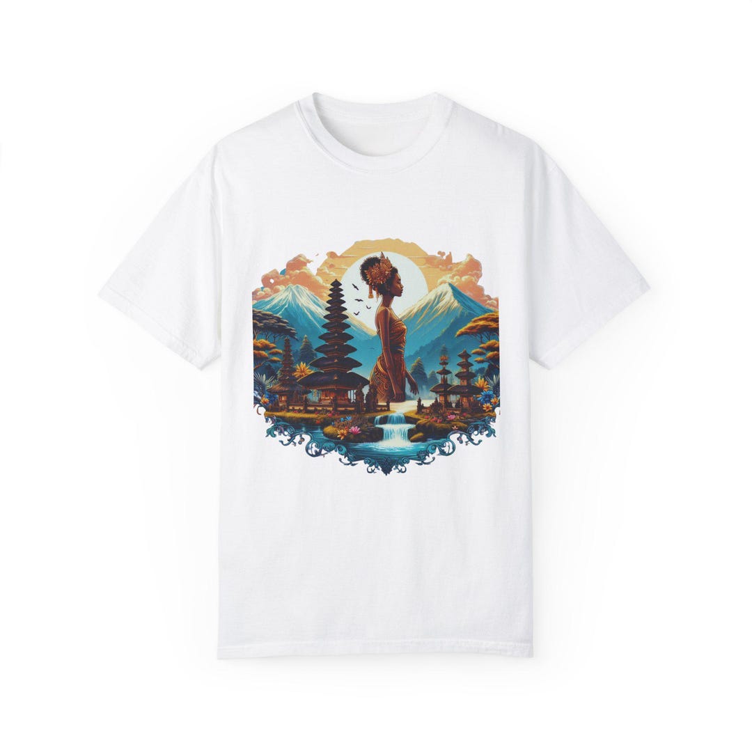 Bali Temple Unisex Tee, Balinese Temple T-shirt, Bali Girl Shirt ...