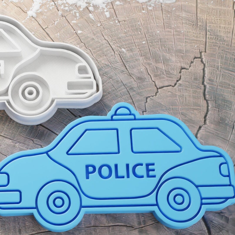 Police Car Cookies - Etsy