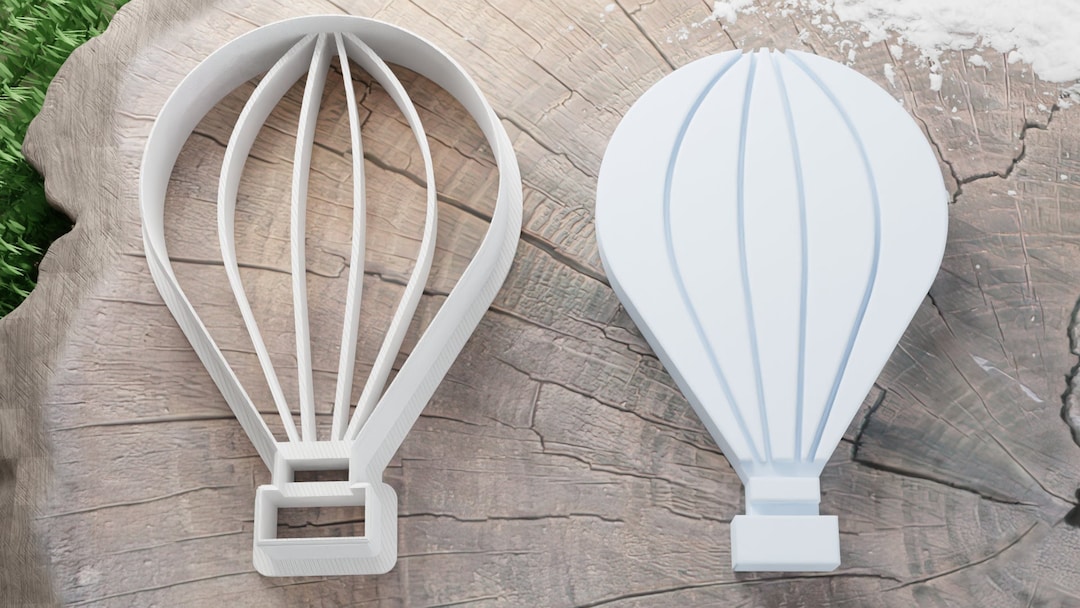 Stripped Balloon Cookie Cutter / Fondant / Icing - Etsy