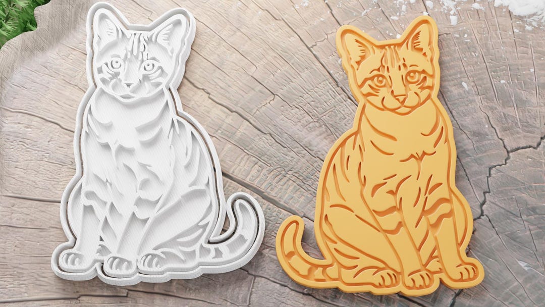 Bengal Cat Cookie Cutter - 3D Printed - Etsy