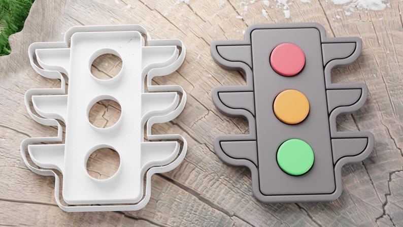 Traffic Light Cookie Cutter - 3D Printed - Etsy