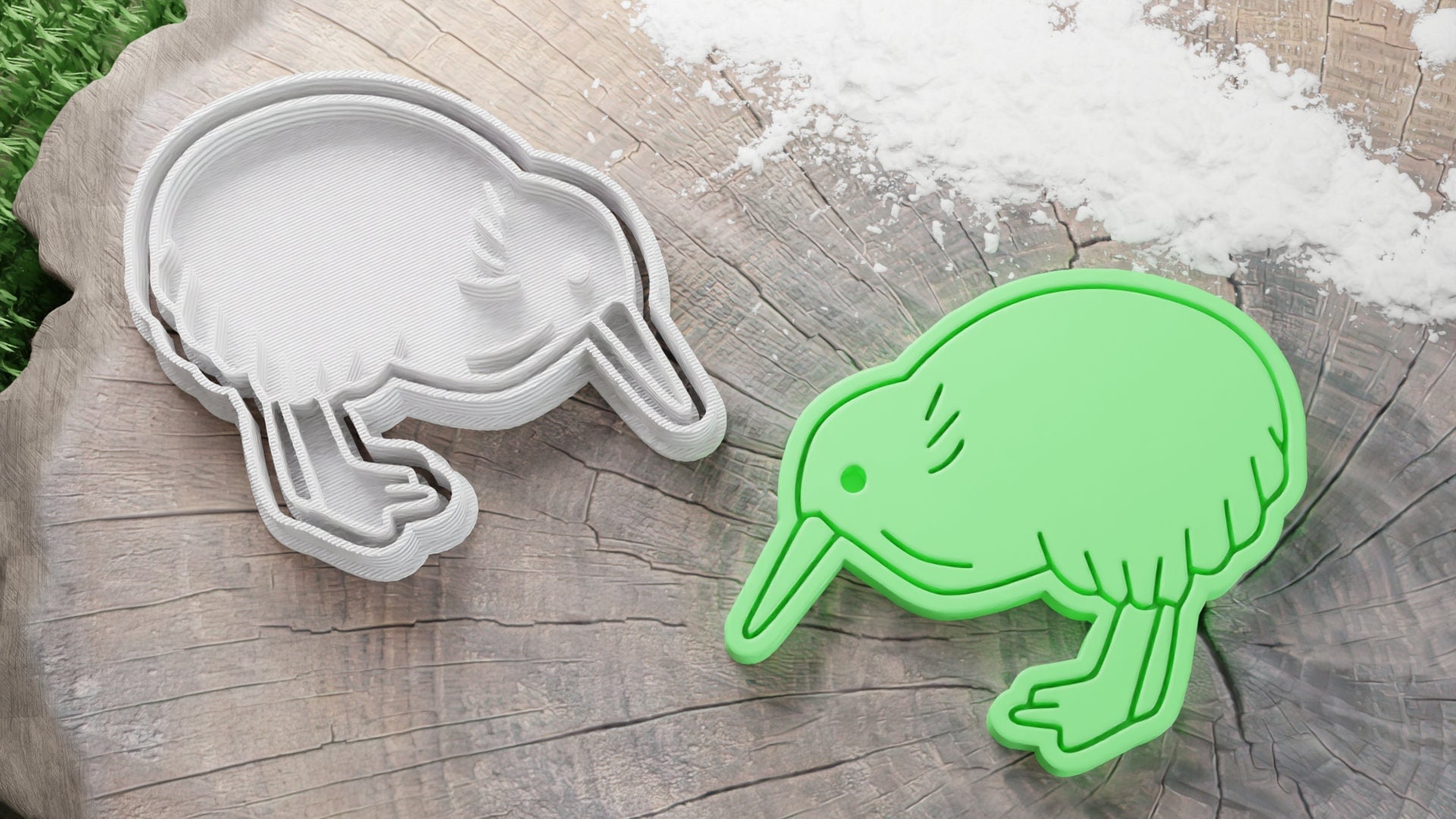 Kiwi Bird Cookie Cutter / Fondant / Icing - Etsy