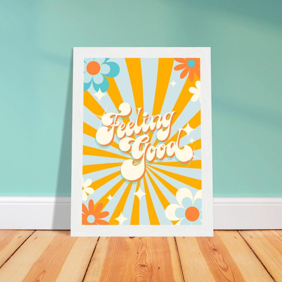 Feeling Good Poster - Etsy