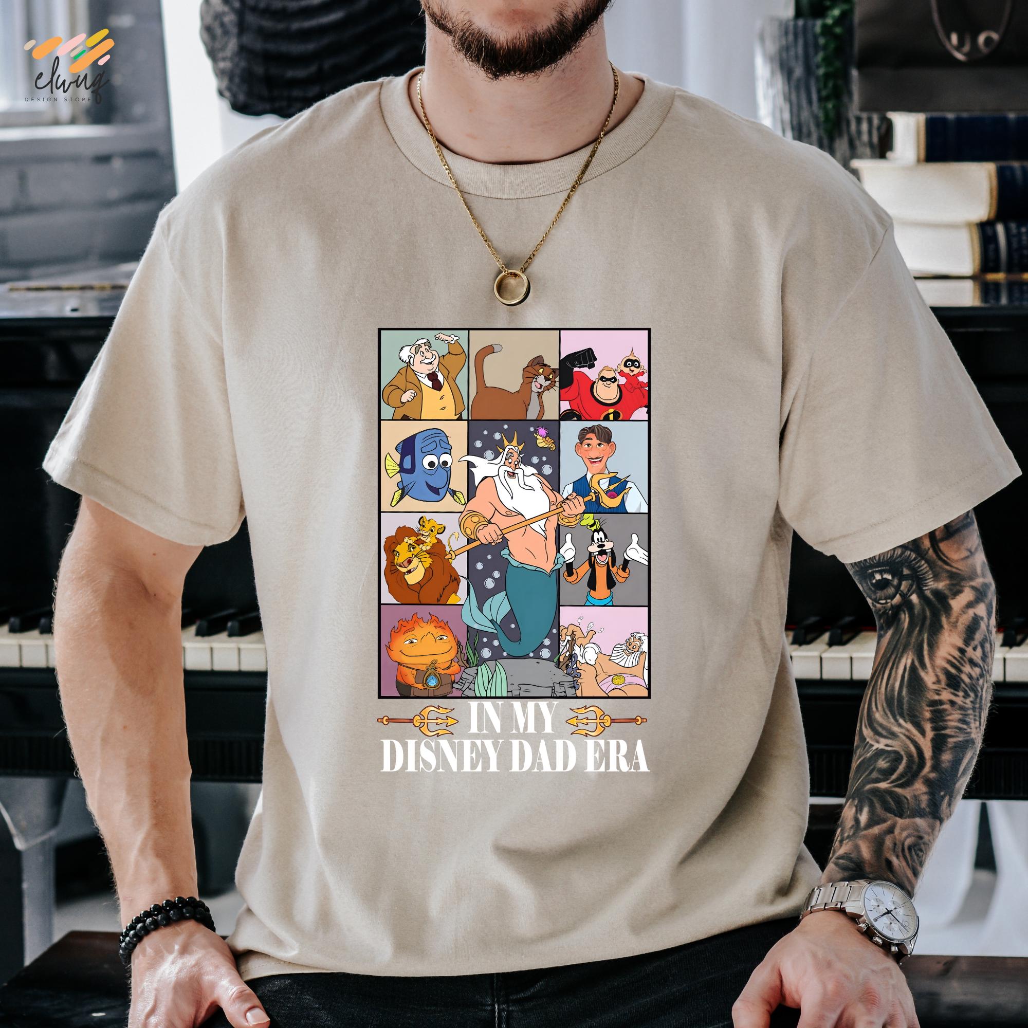 In My Disney Dad Era Png, Disney Dad Characters Png, Cartoon Dad ...