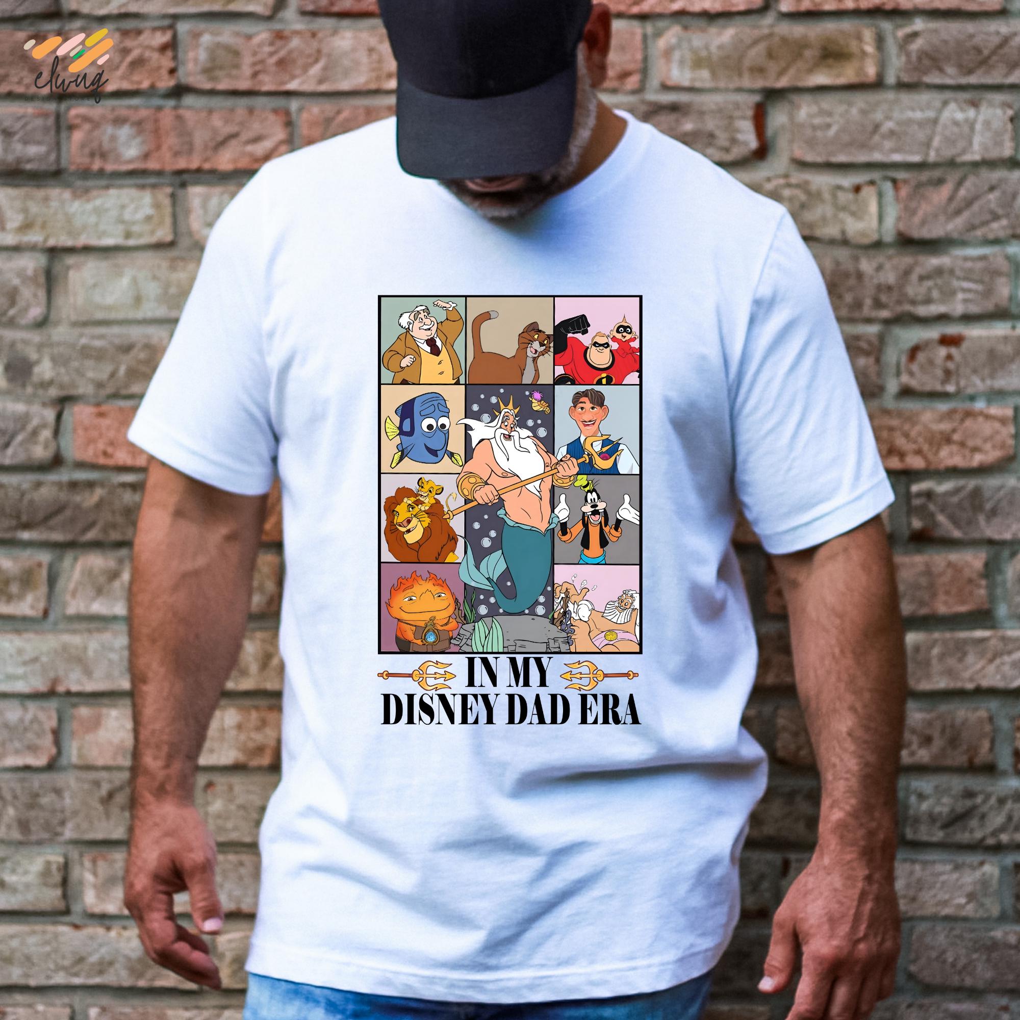 In My Disney Dad Era Png, Disney Dad Characters Png, Cartoon Dad ...