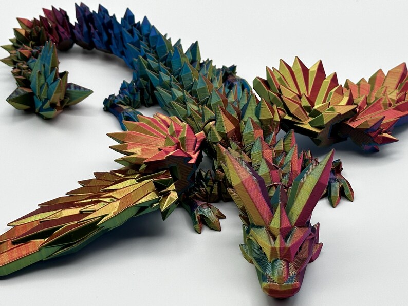 Cinderwing Dragons. 3D Printed - Etsy