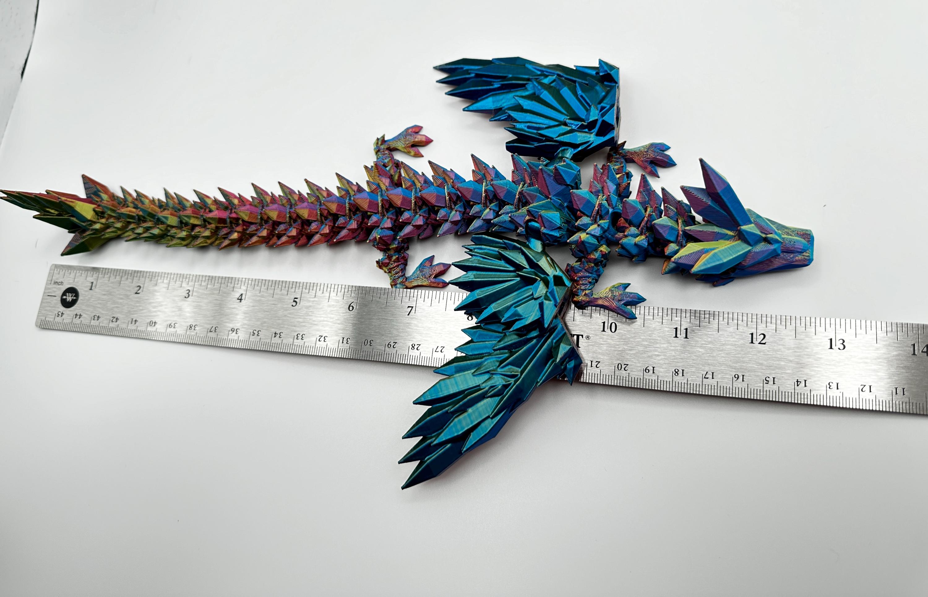 Cinderwing Dragons. 3D Printed - Etsy