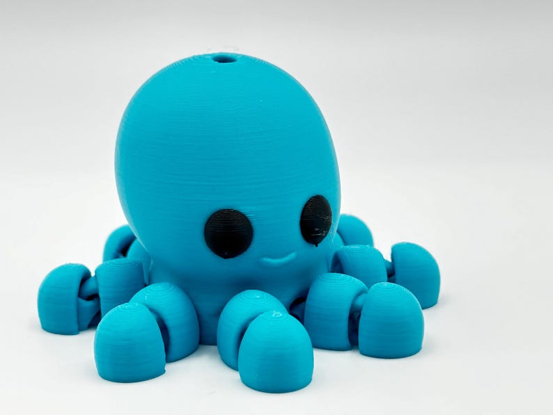 Tiny Octopus ZOU3D Articulated 3D Print - Etsy