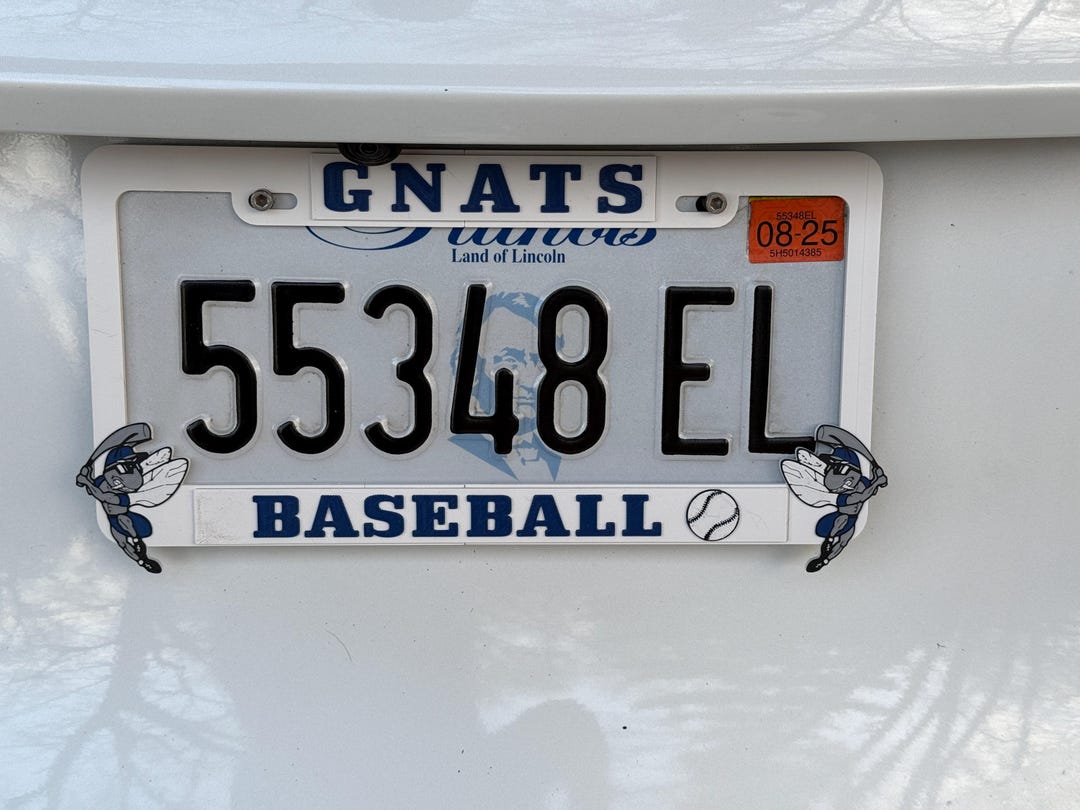 CUSTOM License Plate Covers - Etsy