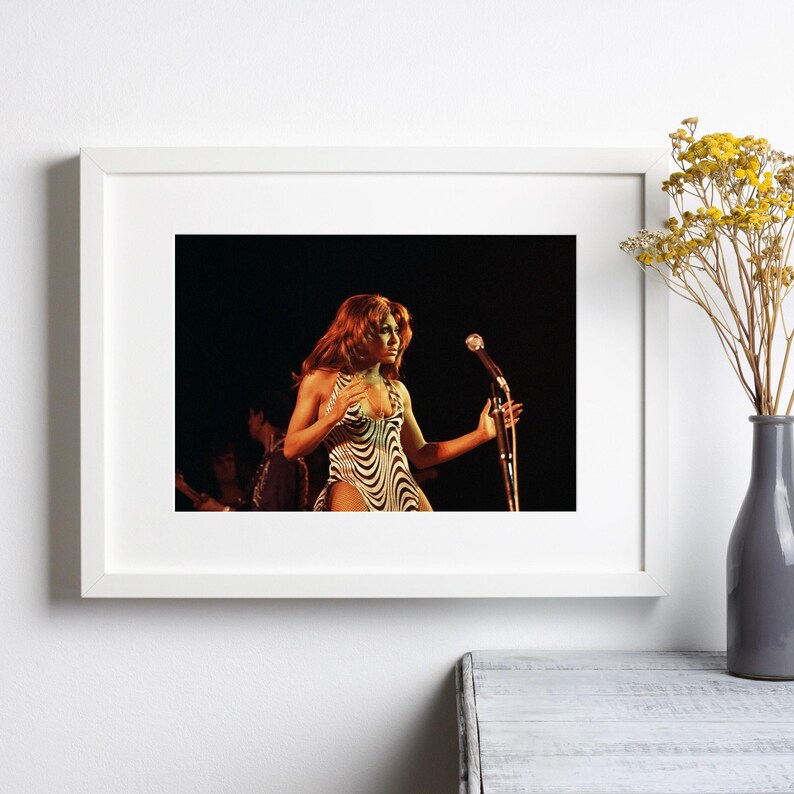 Tina Turner Posters / Tina Turner Black and White Wall Art,album Cover ...