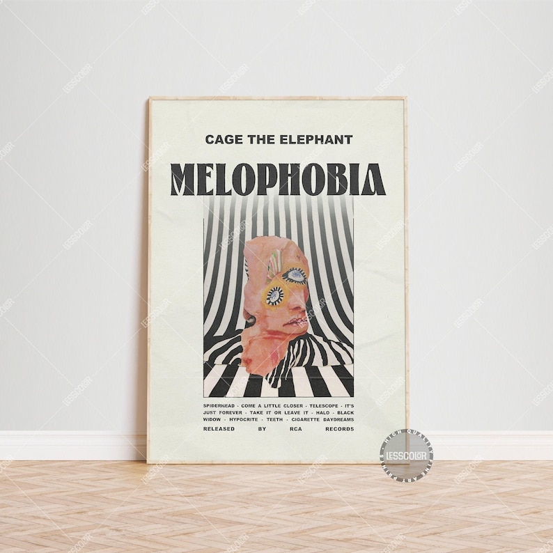Cage the Elephant Posters / Melophobia Poster / Album Cover Poster ...