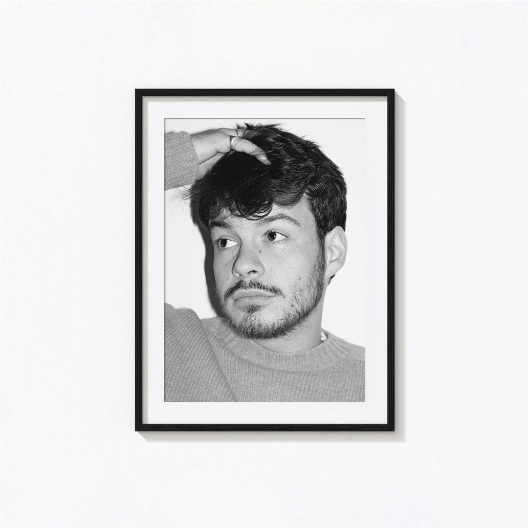 Rex Orange County Posters / Rex Orange County Black and White Wall Art ...